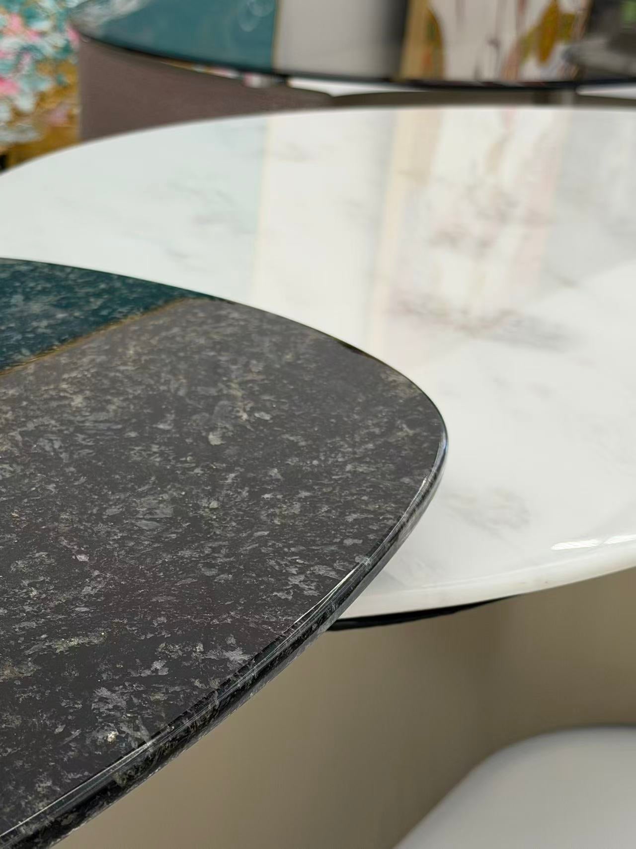 Eclipse Marble Coffee Table – LV Furniture Collection